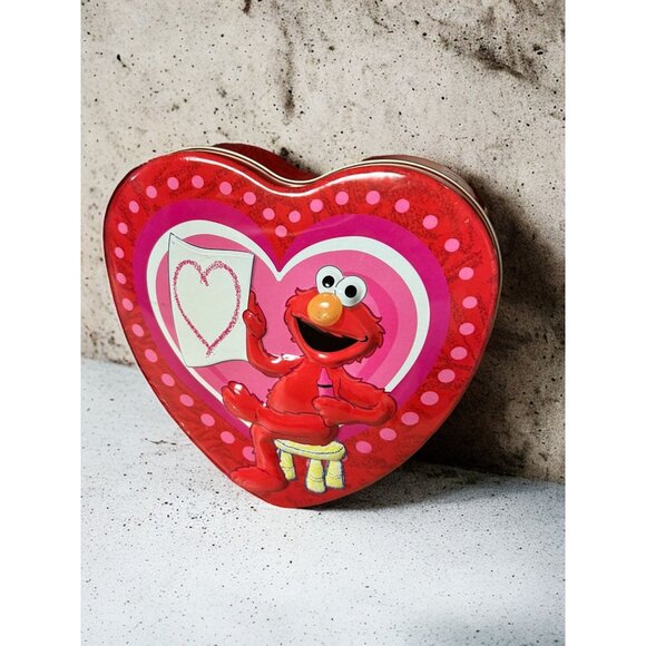 Sesame Street | Kitchen | Sesame Street Elmo Valentine Cookie Tin ...